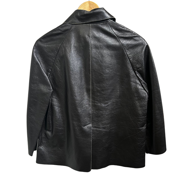 Black Lamb Leather Jacket – Loom & Magpie Boutique