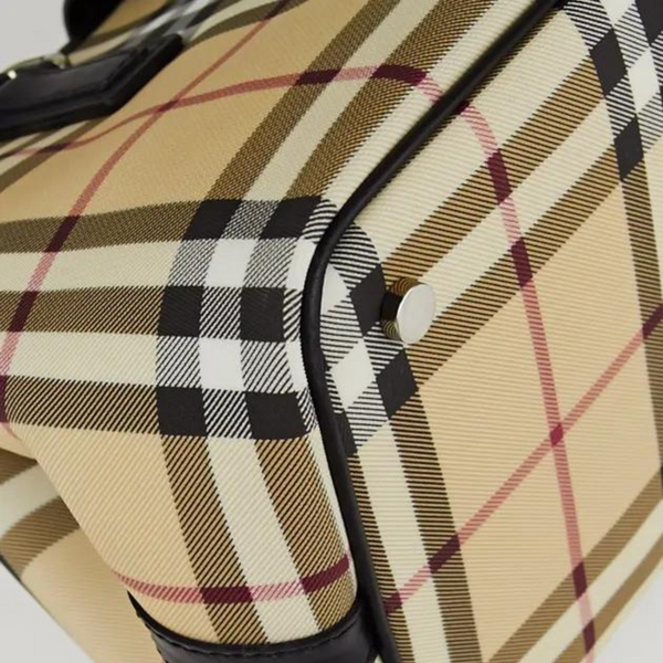 Black Nova Check Vinyl – Loom & Magpie Boutique