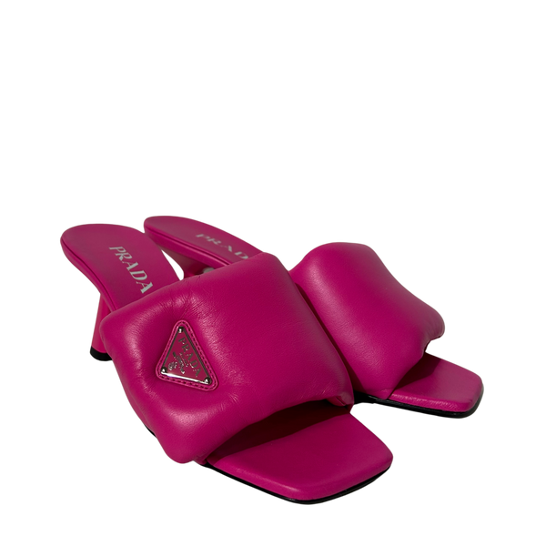 Signature Logo Padded Soft Mules Slides 39 – Loom & Magpie Boutique