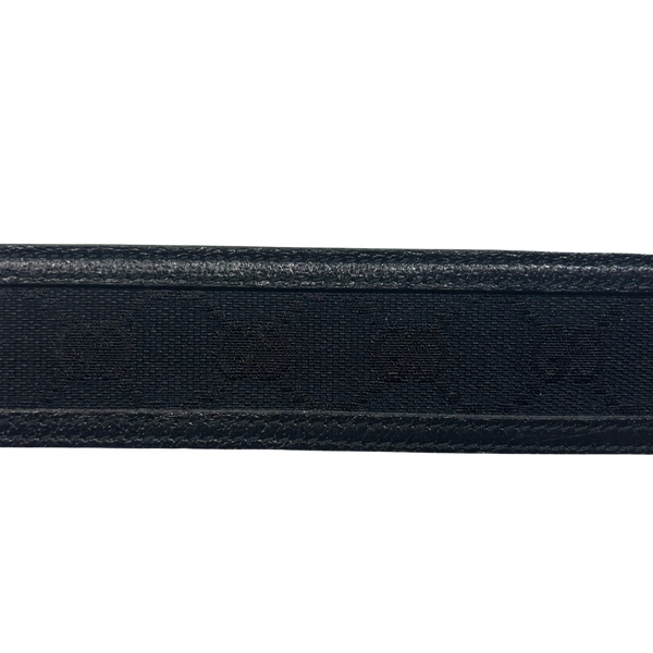 Unisex Monogram Black GG Belt – Loom & Magpie Boutique