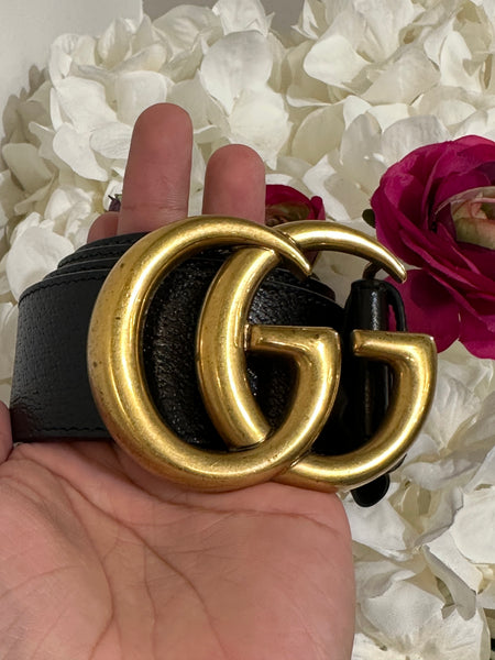 Calfskin Double G 40mm Belt 85 34 – Loom & Magpie Boutique